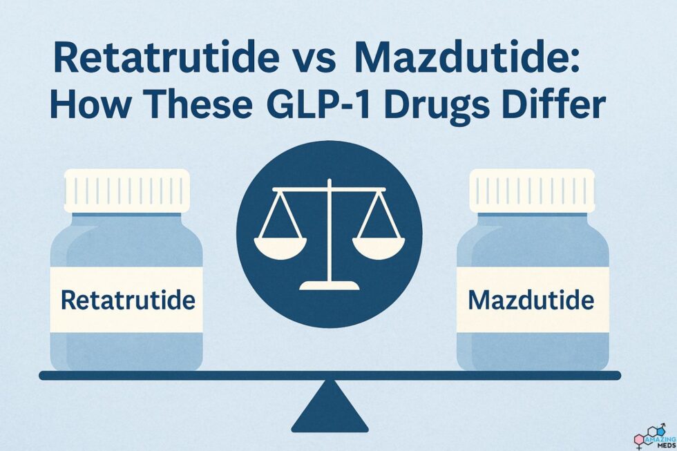Retatrutide vs Mazdutide: How These Next-Gen GLP-1 Drugs Differ